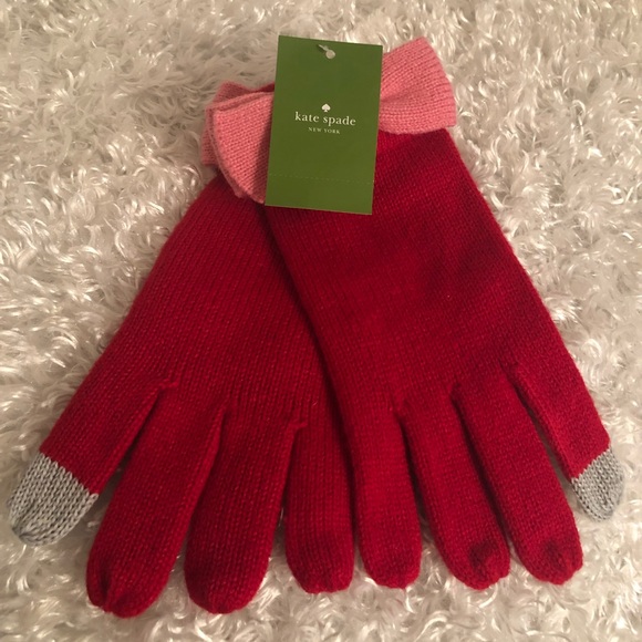 kate spade | Accessories | Kate Spade Tech Friendly Colorblock Gloves ...